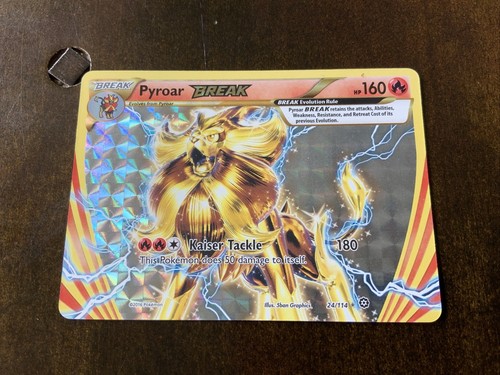 Pyroar BREAK 24/114 XY Steam Siege Ultra Rare Holo Pokémon HP #2 | eBay