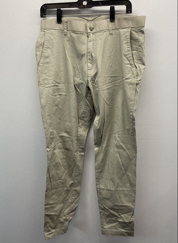Fabletics Tan The Only Pant Commuter Chino Pants Men's Size 31x26 | eBay