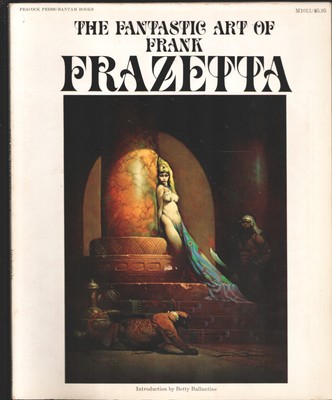 Fantastic Art of Frank Frazetta 1975-Loaded with full page color and B ...