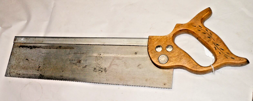 Back Saw, CRAFTSMAN 16" Woodworkers Vintage Back Saw, 10 Pts., 13/64" x ...