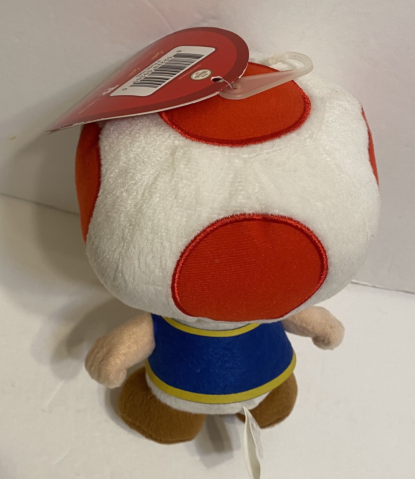 Toad Plush Super Mario Bros Nintendo Licensed 8" Plushy Toy DOLL w/tag ...