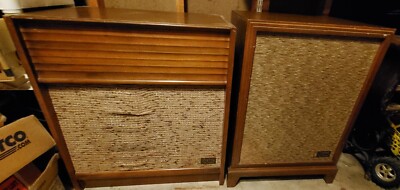 Mid Century Modern Stereo Console Cobra Record Player Zenith HiFi Wood ...