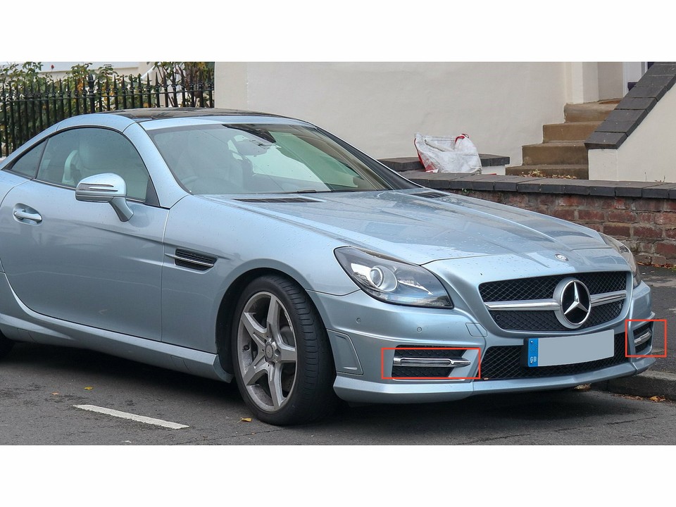 SLK-CLASS R172 MK3 11-13 LED DRL Daytime Running Light Lamp CH for ...