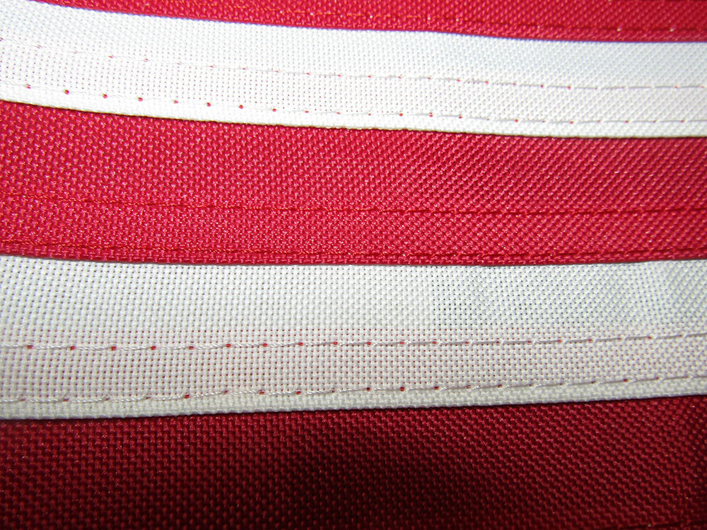 12x18 USA America 50 Star 12"x18" 600D Nylon Embroidered Flag Grommets ...