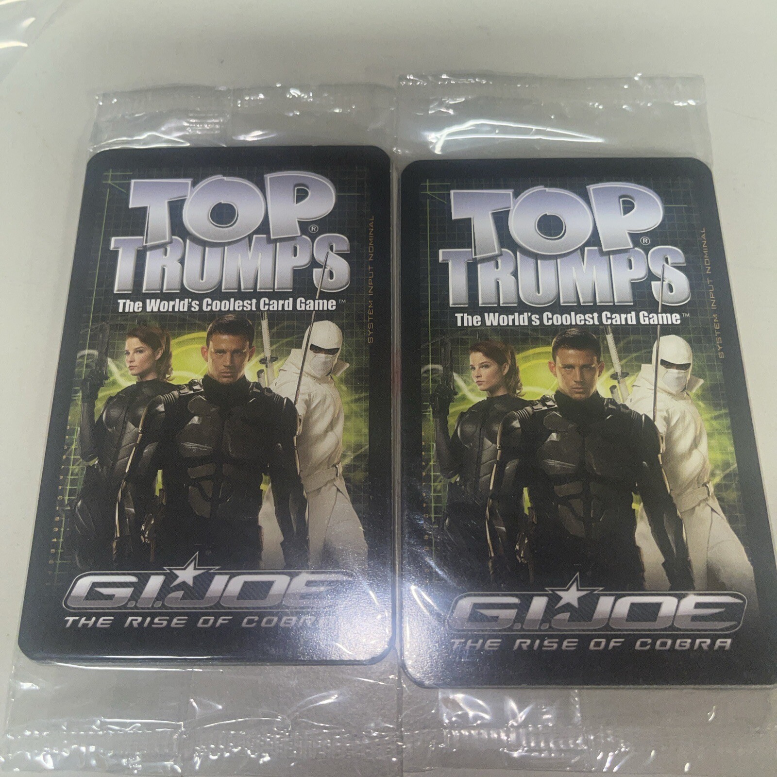 Top Trumps 2009 G. I. Joe the Rise of Cobra Card Strategy Game ...