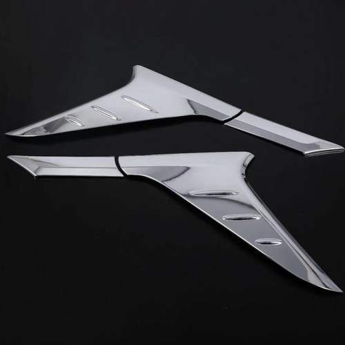 For Hyundai Kona ABS Chrome Rear Window Triangle Cover Trim 4pcs 2017 ...