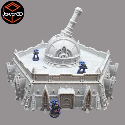 Defense Turret Platform - 28mm Wargaming Scatter Terrain Scenery ...