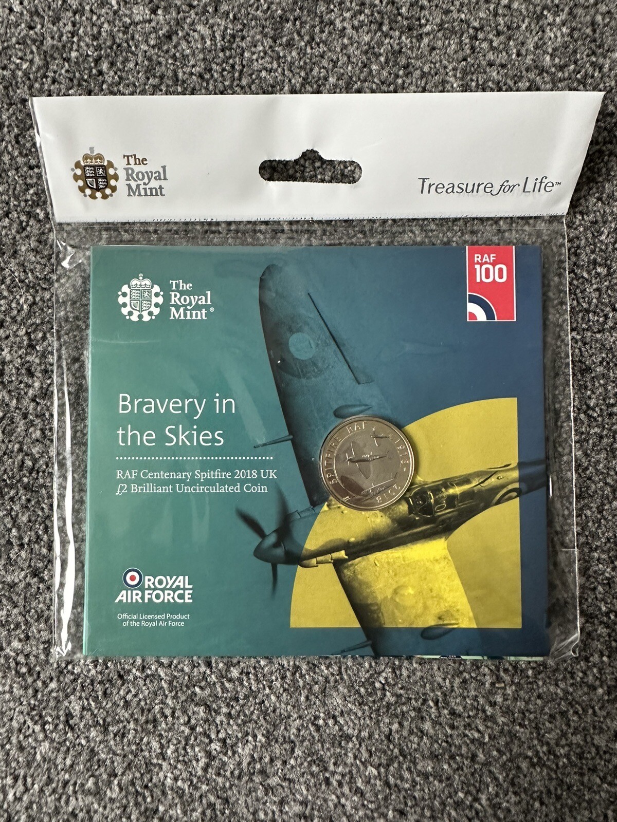 RAF Spitfire £2 Two Pound Pack Royal Mint Coin Set SEALED | eBay UK