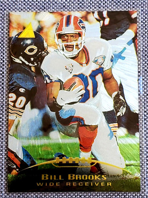 BILL BROOKS 1995 Pinnacle ARTIST'S PROOF Football Card #61 Buffalo ...