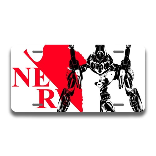 Nerv Mech Evangelion Anime Decorative Custom License Plate 6"x12" | eBay