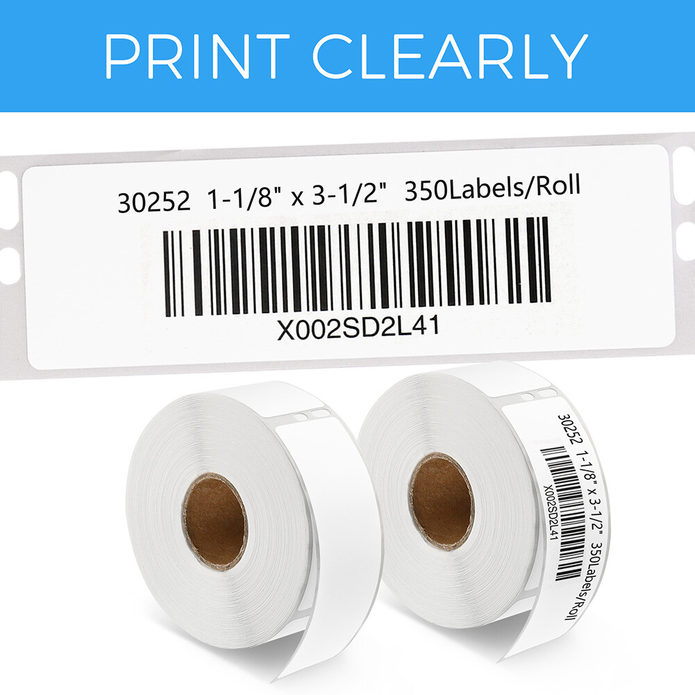 Address Labels Thermal 100 Rolls DYMO 30251 Compatible Address Labels ...