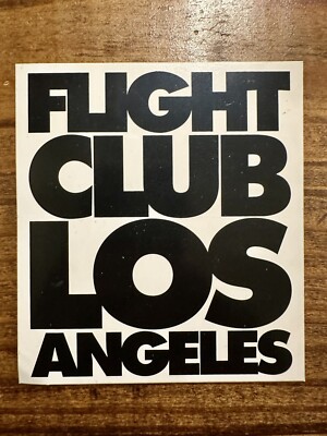 Flight Club Los Angeles New Sticker Supreme Nike Air Max Dunk FCLA | eBay