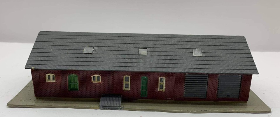 N Scale Company Merchant’s Warehouse Building House For Layout | eBay