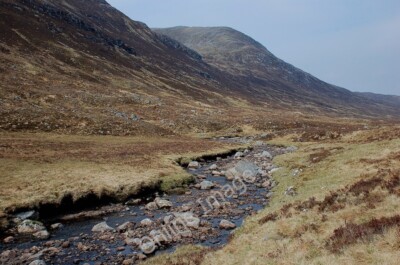 Photo 6x4 Allt Feith Thuill Meall Garbh/NN3772 The name of the burn can ...