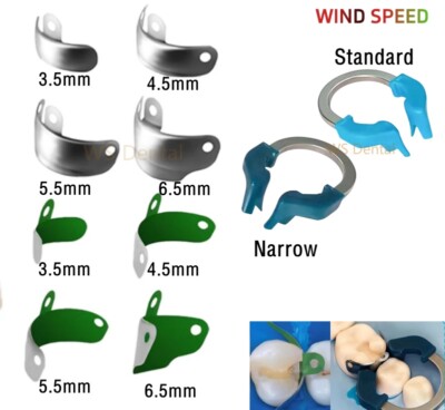 Dental Matrix Bands Ring Sectional Matrice Clamp Fit Garrison Palodent ...