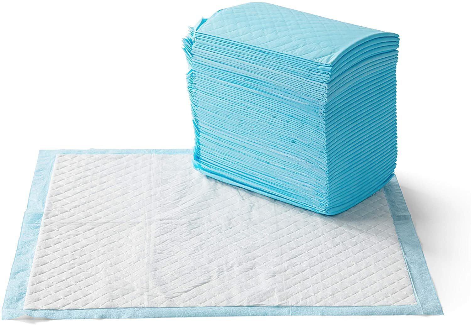 Dog and Puppy Pads, Leak-proof 5-Layer Pee Pads with Quick-dry Surface ...
