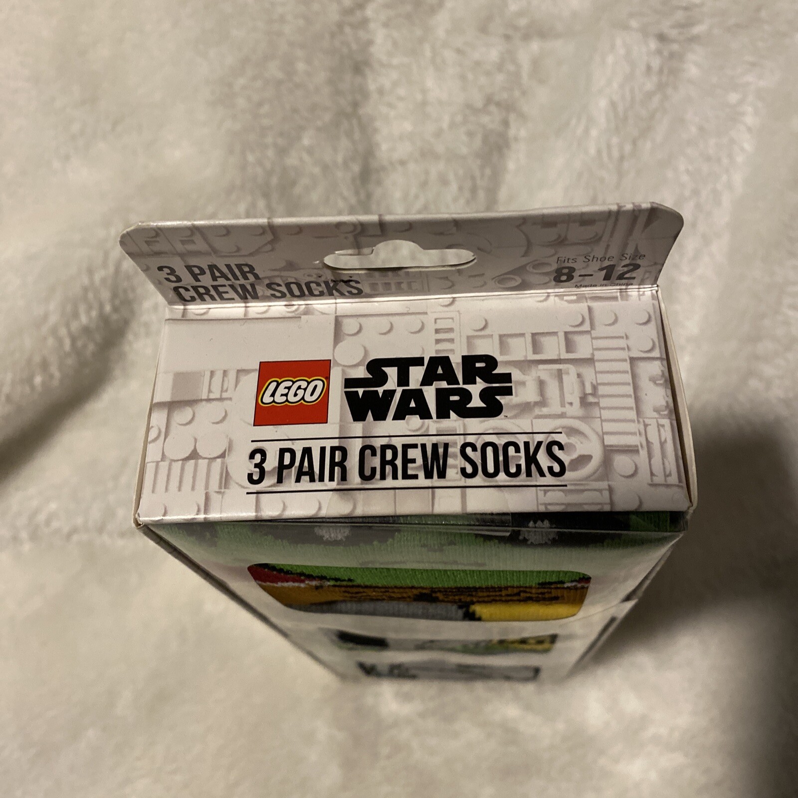 Star Wars Lego Socks 3 Pair CREW SOCKS SIZE 8-12 Bioworld Mens for sale ...