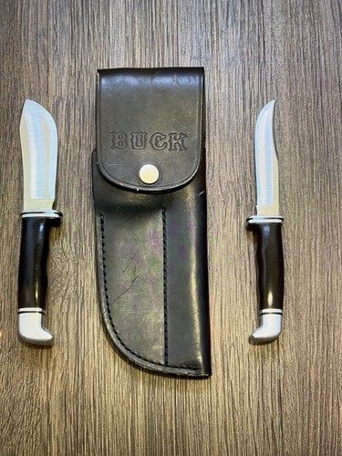 Pre Date Code Buck #104 Twin Knife Set w/102 & 103 Fixed Blades ...