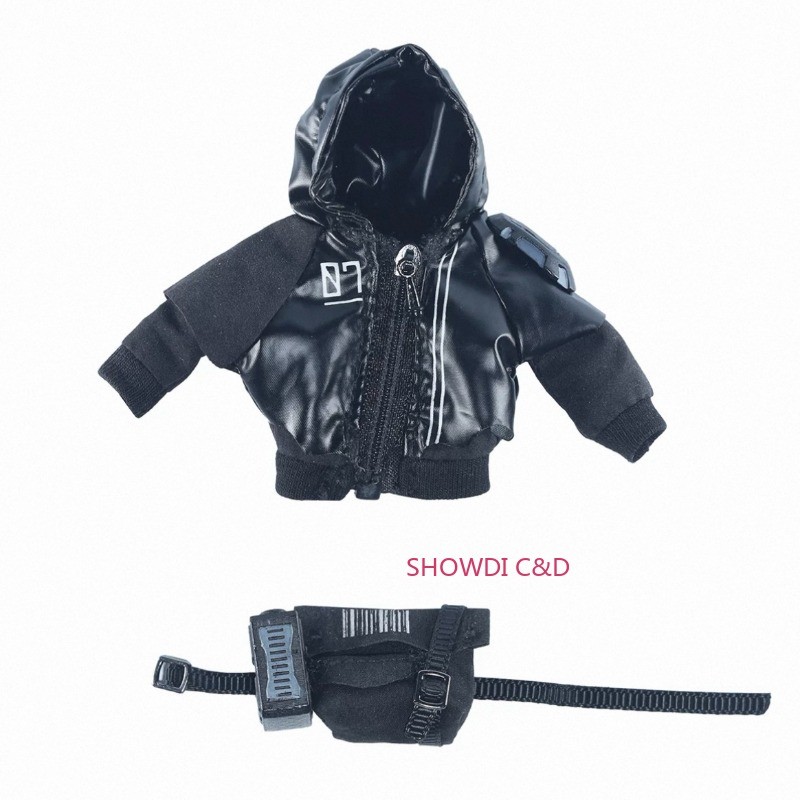 1/12 Custom Black Clothes Set For 6'' Figma BLACK ROCK SHOOTER Figure ...