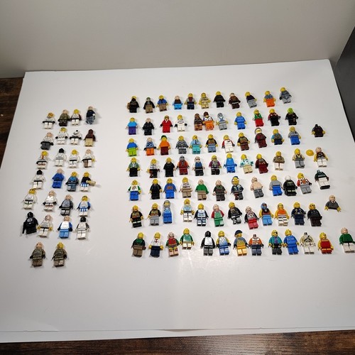 LEGO Minifigures Lot of 100+ Figures Including Star Wars. Ninjago And ...