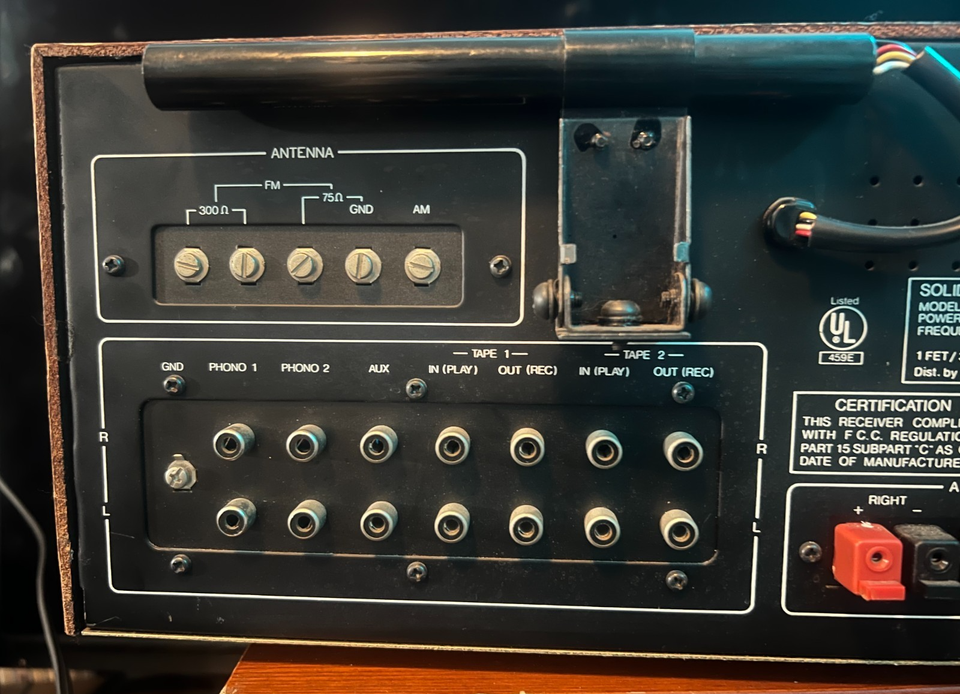 MCS Modular Component Systems 3233 Vintage Stereo Receiver AM/FM Tuner ...