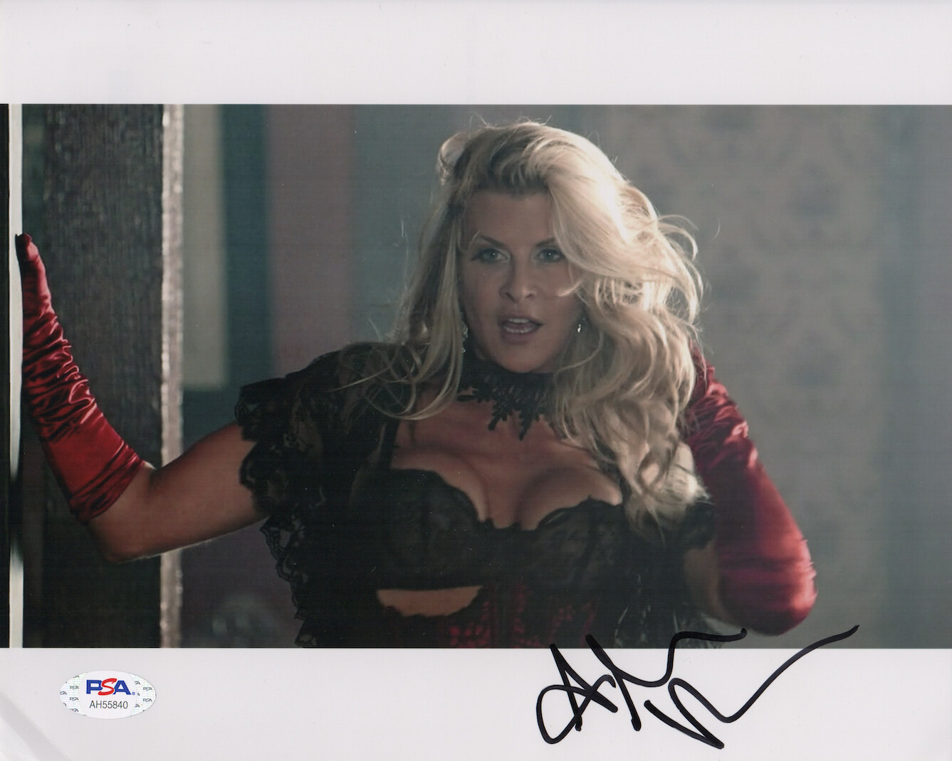 ALLISON DUNBAR GREAT "THE SOPRANOS" ACTRESS AS 'HONEY' SIGNED PHOTO PSA ...