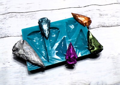 Authentic Silicone Molded ARROWHEADS 5 SIZES IN ONE MOLD | eBay