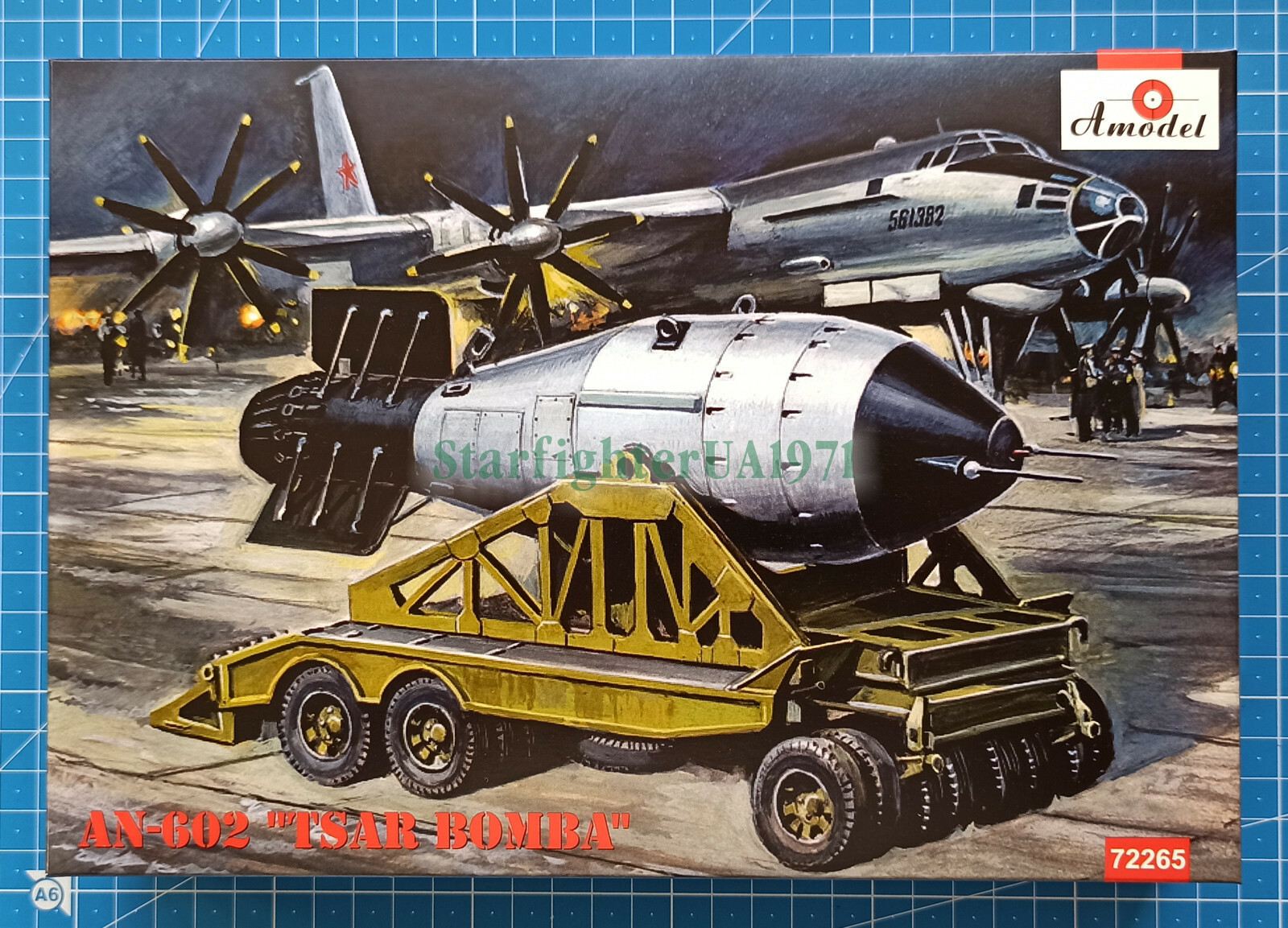 Amodel 72265 An602 Tsar Bomba 1/72 Scale Plastic Model Kit for sale ...
