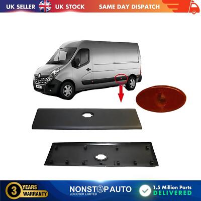 DOOR MOULDING STRIP INDICATOR LAMP LEFT SIDE FITS RENAULT Master MK3 ...