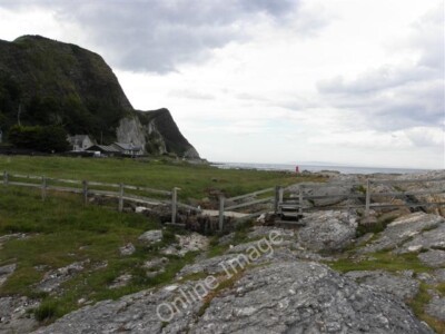Photo 6x4 Garron Point Carnlough Looking NNE c2010 | eBay UK