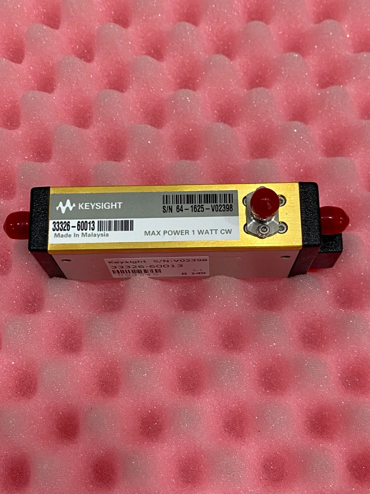 Agilent Keysight 33326-60013 Attenuator 10db ALN SPTD 50ghz PB for PSA ...