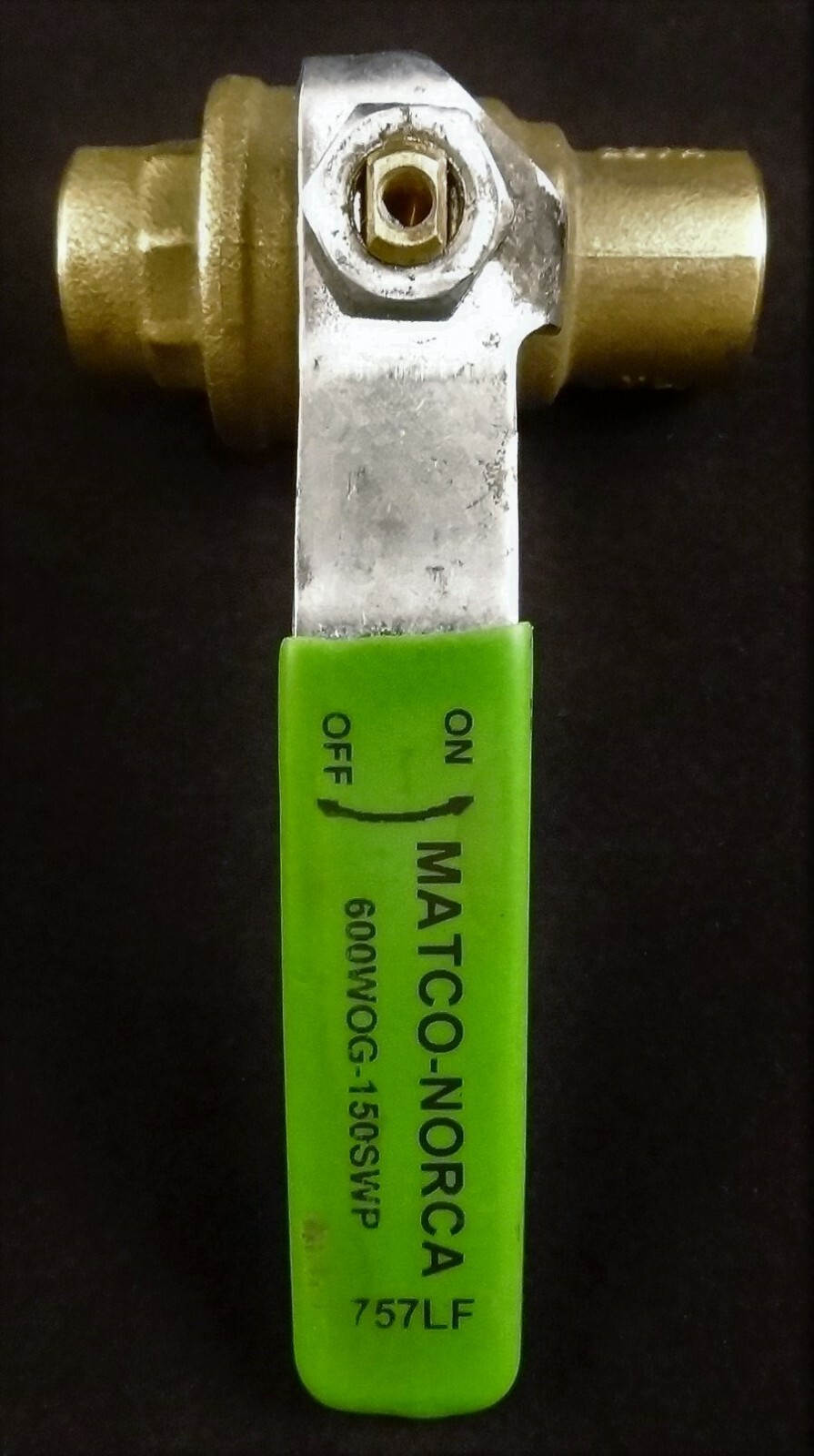 Italian Matco-Norca 1/2" Lead Free Brass Sweat Ball Valve,759LF 600WOG ...