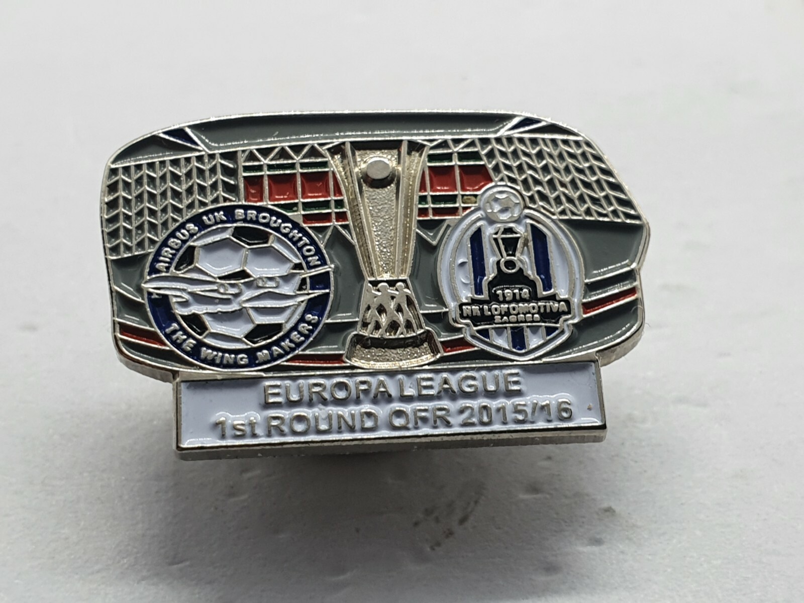 Airbus UK Football Club Badge Wing makers plane the airfield Wales ...