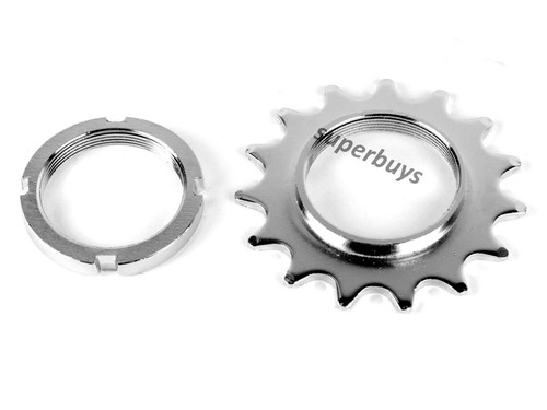 15T Single One Speed For Bicycle Track Cogs Bike Lock Ring Sprocket ...