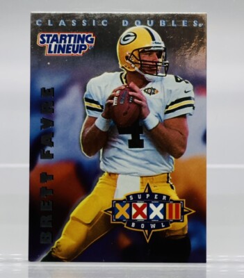 2000 Hasbro Starting Lineup Classic Doubles Brett Favre HOF | eBay