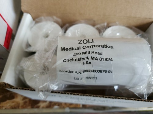Zoll Medical Diagnostic Recording Thermal Paper 80mm x 95' - 6 Rolls | eBay