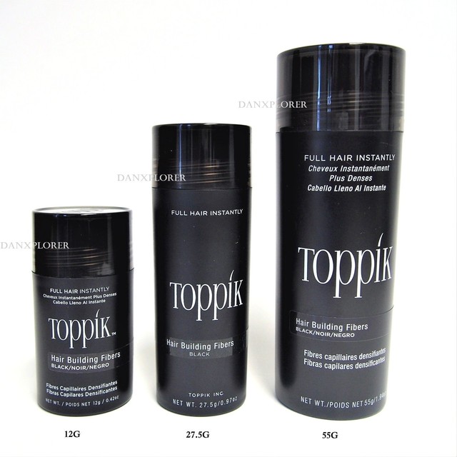 Toppik Hair Building Fibers 55g - Gray for sale online | eBay
