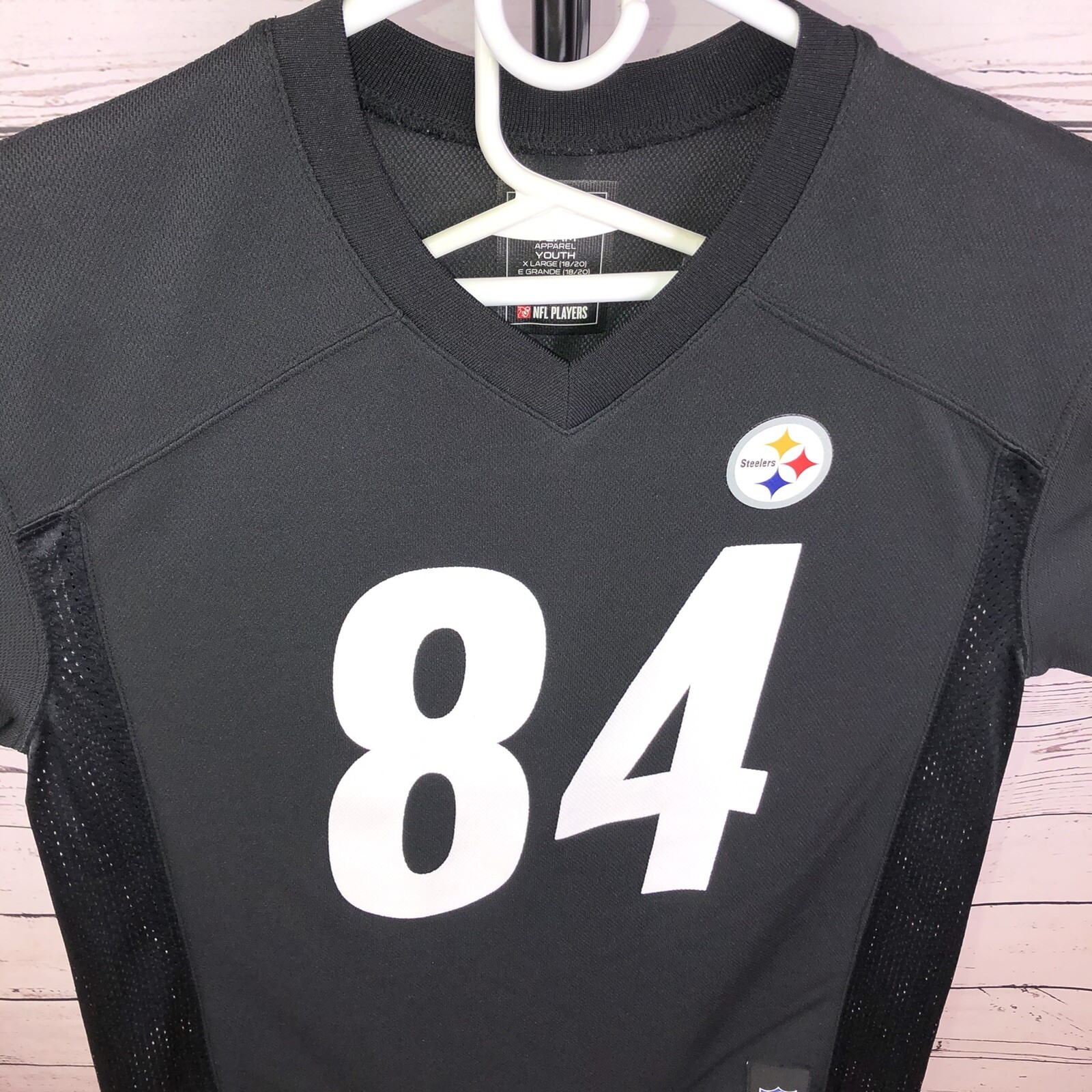 NFL XL Youth Pittsburgh Steelers 84 Brown Home Jersey | eBay