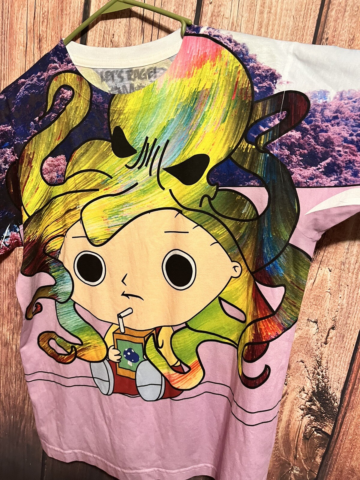 Let’s Rage Clothing Stewie Griffin Family Guy T Shirt… - Gem