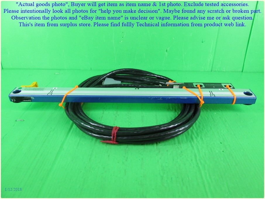 SONY SR77-032RSAAX, Magnescale Linear encoder + CH33 Cable as photo, sn ...