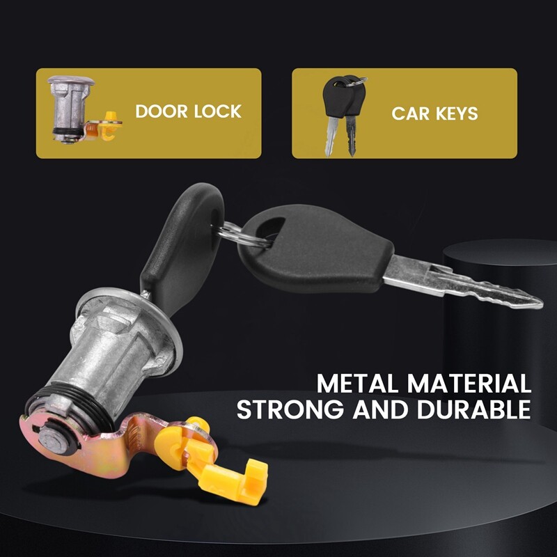 Car Left and Right Car Door Lock Kit with Key Car Door Lock for Pickup ...