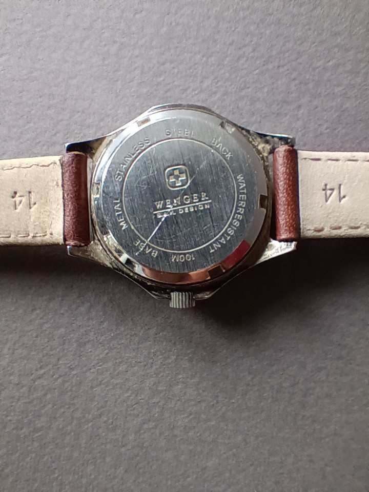 Wenger Victorinox Swiss Army Field Watch New Battery New Strap | eBay