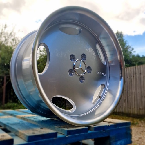 X4 18" STAGGERED AERO AMG STYLE MERCEDES ALLOY WHEELS MONOBLOCK DEEP ...