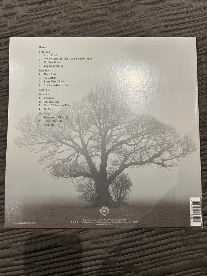 Sam Roberts Band - We Were Born In A Flame - Double Gatefold Vinyl ...