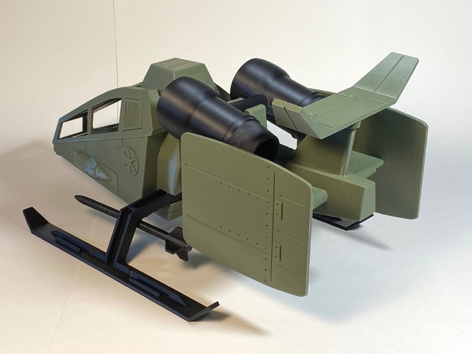 GI Joe Classified Skyhawk 1:12 Scale 6" Inch Custom 3D Printed NO ...