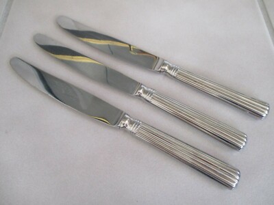 3 Cutipol ATHENA Stainless 9 3/8" Dinner Knives Knife Flatware | eBay