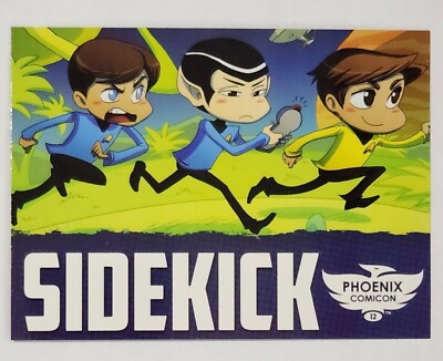 RARE 2012 Phoenix Comic Con Exclusive Sidekick Badge / Card Star Trek ...