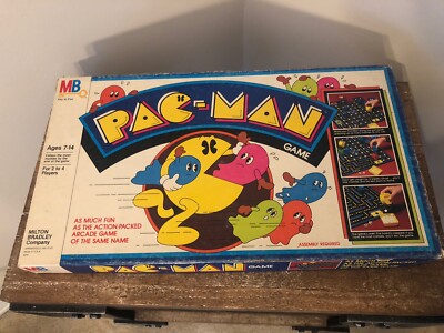 Pac-Man Board Game Vintage 1980 Milton Bradley | eBay