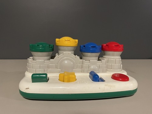 Extremely Rare Chicco Pop Up Castle Developmental Baby Toy | eBay