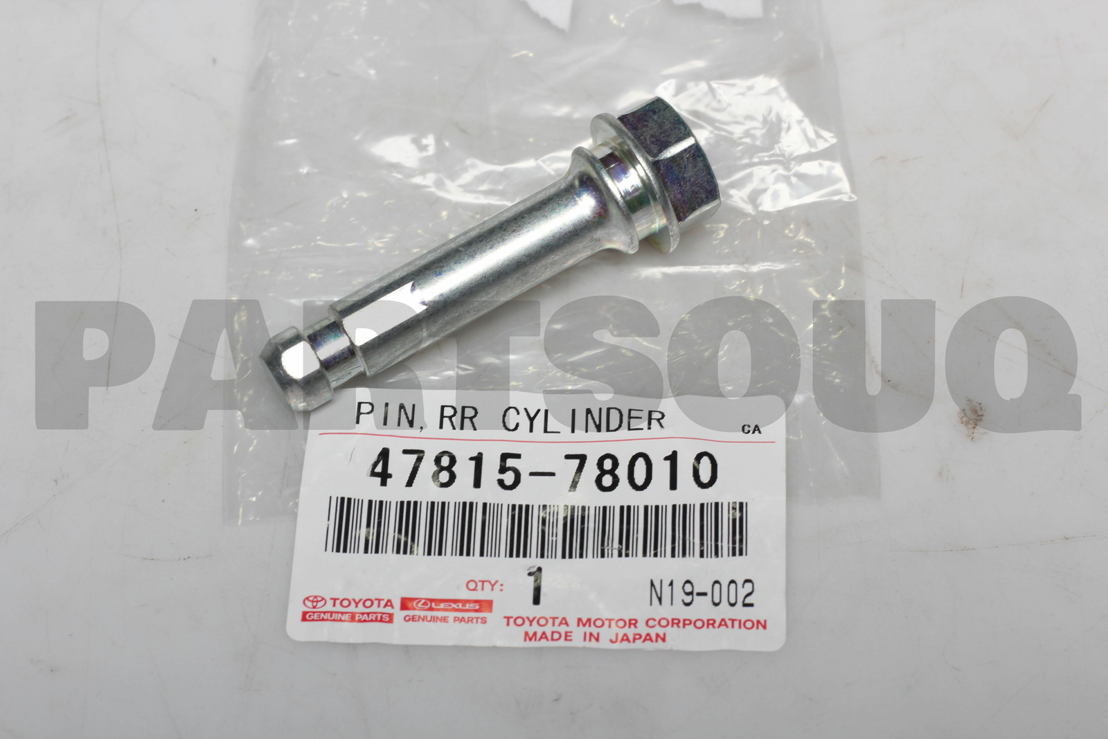 4781578010 Genuine Toyota PIN, RR CYLINDER 47815-78010 | eBay